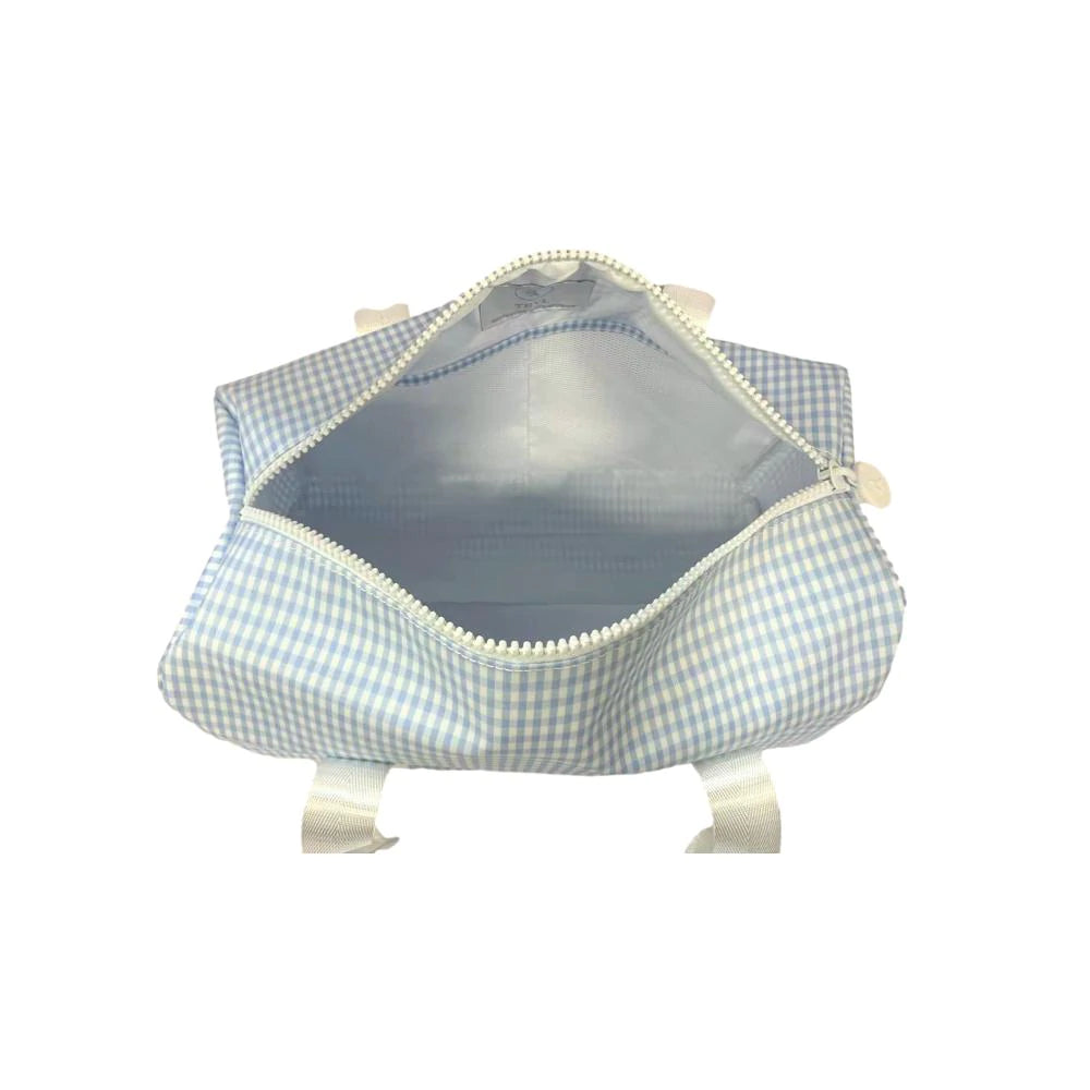 TRVL Mini Packer Duffle - GINGHAM MIST – Lovely Little Things